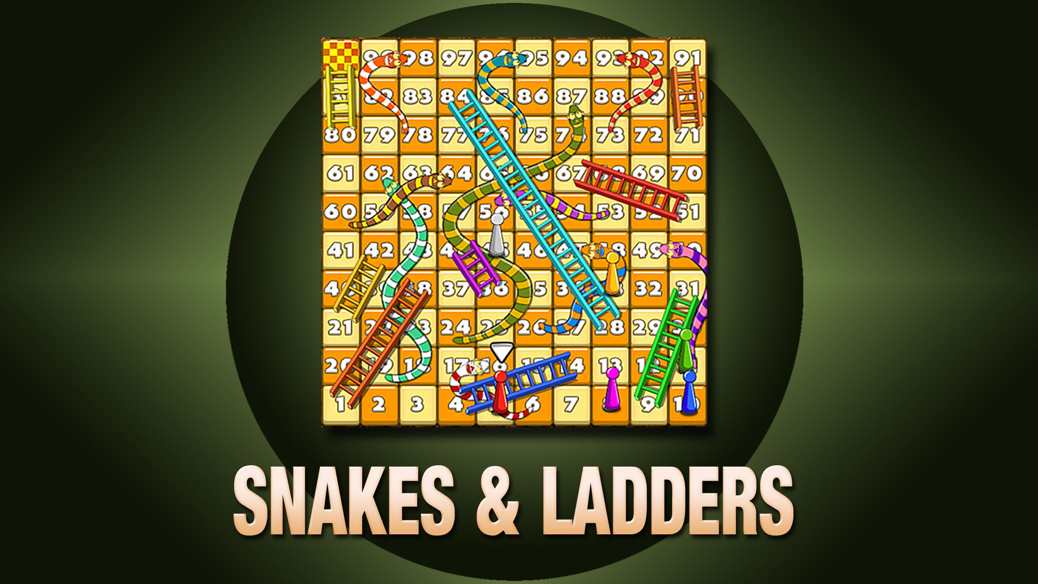 Play Snakes and Ladders Online - Free Game │ Playpager.com