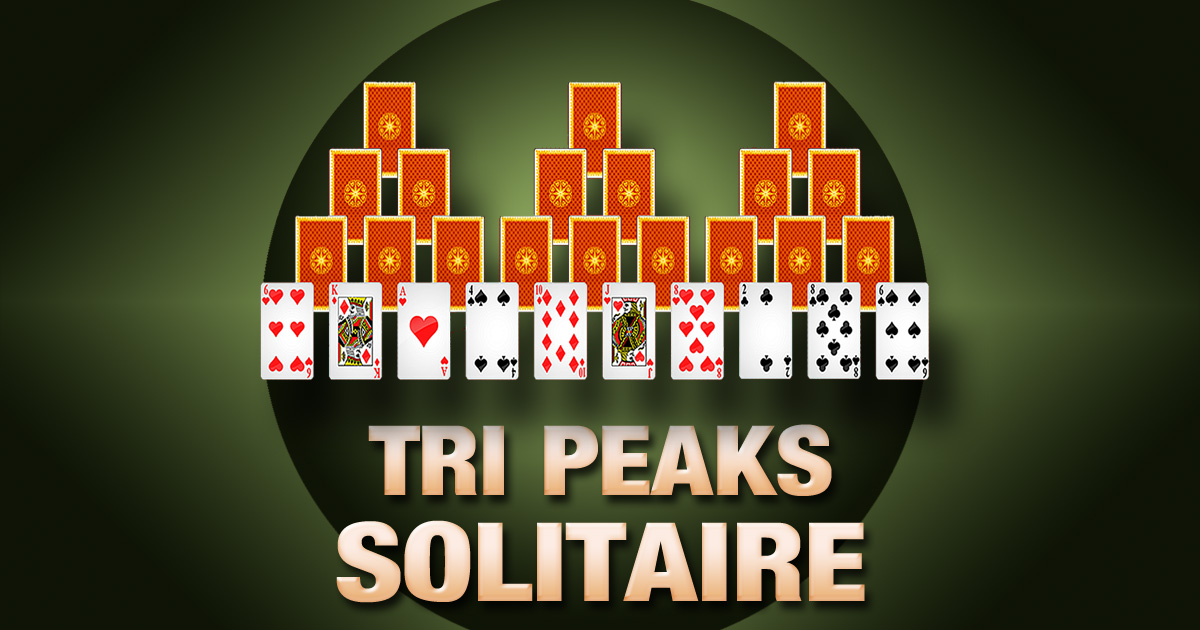 Free Tri Peaks Solitaire online game - Playpager.com